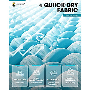 Aluminum Chaise Lounge Chair Outdoor with Wheels, Patio Lounge Chair with Adjustable 5-Position Recliner and Full Flat Tanning Chair for Patio, Beach, Pool, Lake Blue