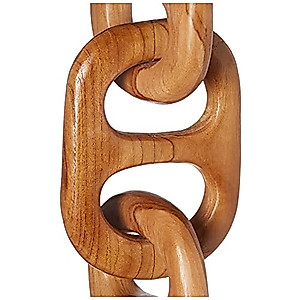 Lazy Susan Dimond Home Hand Carved 5-Link Chain