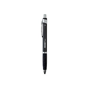 STAPLES 2496311 Revu Retr Bp Pen 1.2 Blk 12Pk