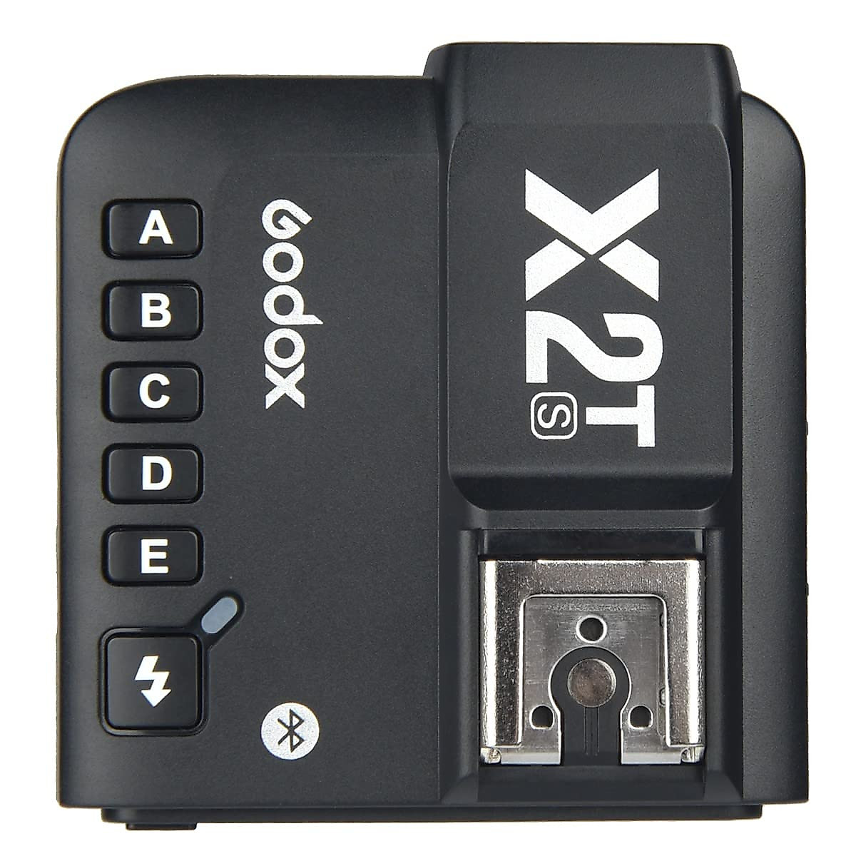 Godox X2T-S TTL Wireless Flash Trigger for Sony, 1/8000s HSS, Bluetooth Connection Supports iOS/Android App Controller, TCM Function, 5 Separate Group Buttons, New Hotshoe Locking, New AF Assist Light