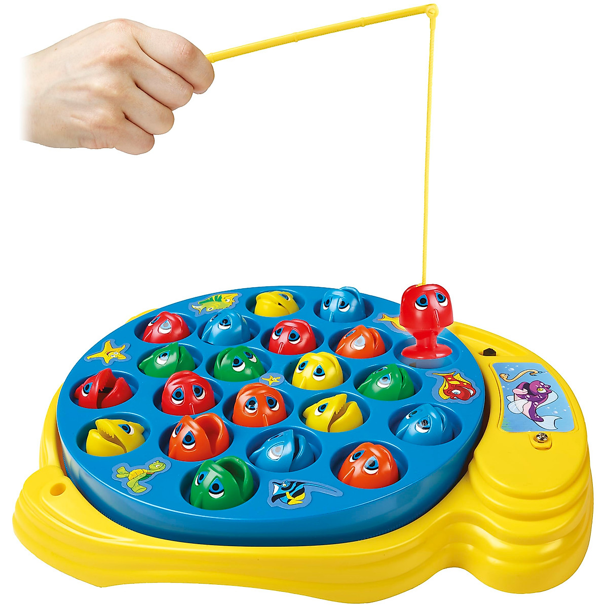 Let's Go Fishin' Game by Pressman - The Original Fast-Action Fishing Game!, 1-4 players