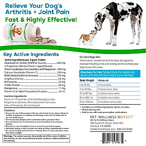 VetSmart Formulas Advanced Joint Supplement for Dogs Bundled with Probiotics and Critical Immune Defense for Dogs and Cats