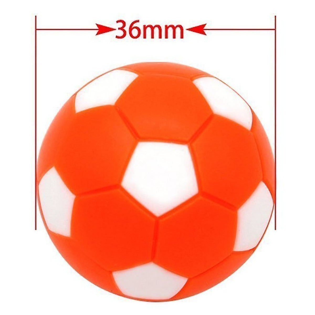 Qtimal 14 Pack Table Soccer Foosballs Replacement Balls, Multicolor 36mm (1.42") Official Foosball Tabletop Game Ball, Foosball Accessory Replacements for Home Recreation Room Foosball Table