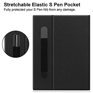 KuRoKo Case for Remarkable 2 Tablet Case, Slim Lightweight Stand Hard Back Shell Protective Cover with Pen Holder for Remarkable 2 Paper Tablet 10.3" 2020 Released,Black