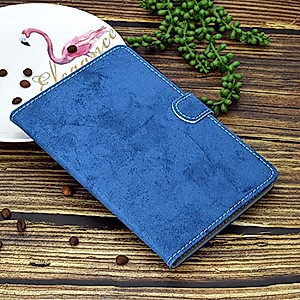 Tablet PC Case Case Compatible with Kindle Fire 7 2015/2017/2019 Case Cover,Slim Smart Folio Stand Cover Shockproof Protective Cases Auto Sleep/Wake Protective Case Tablet Home (Color : Blue)