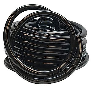 Viagrow V708245 Vinyl Multipurpose Irrigation Tubing(100ft, 3/4 inch ID-1 inch OD), Black
