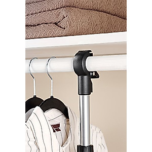 Whitmor 2 Shelf 2 Rod Closet System - Adjustable Closet Maximizer