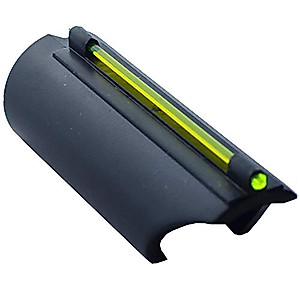 Ultimate Arms Gear Universal 12/20 Gauge/Shotgun Glowing Green Line Plain Barrel Front Fiber Optic Sight