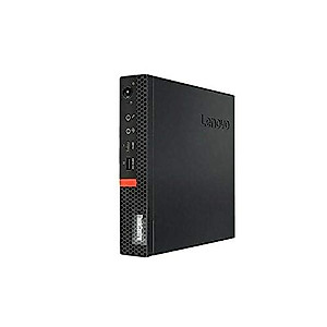 Lenovo ThinkCentre M920q Tiny Tower Desktop, Intel Core 8th Gen i5-8500T, 8GB RAM, 256GB SSD, Windows 10 Pro (Renewed)