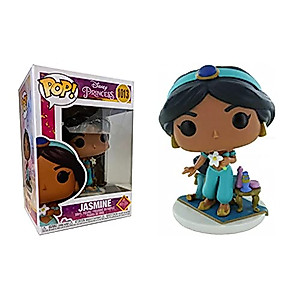POP Disney Ultimate Princess: Jasmine Funko Vinyl Figure (Bundled with Compatible Box Protector Case)