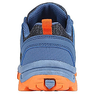 Northside Boy's Hiker, Hiking Shoe, Navy/Orange, 1 M US Little Kid