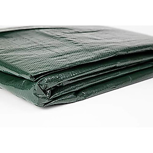 Blue Wave BWC815 Silver 12-Year 12-ft x 20-ft Oval Above Ground Pool Winter Cover,Forest Green