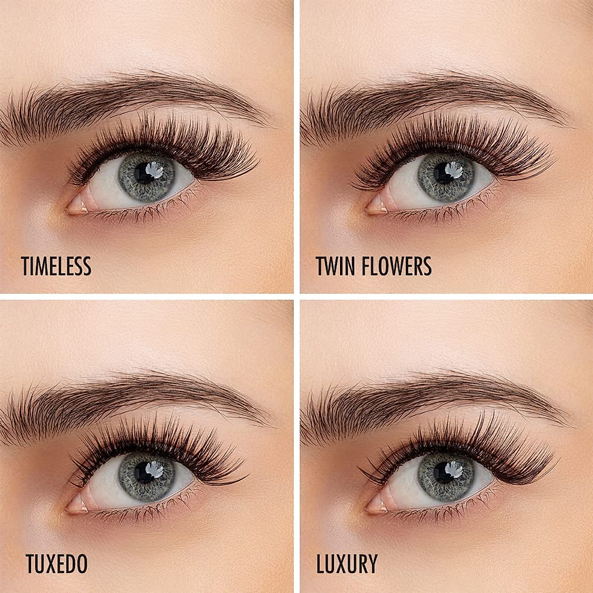 DIY Eyelash Extension,Individual Cluster Lashes False Eyelashes Extension Natural Look Reusable Glue Bonded Black Super Thin Band 48 Lash Clusters Mix by BEYELIAN (Style3 0.07 Mix Black Band)