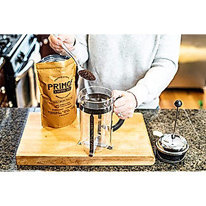 French Press Specialty Coffee, Coarse Ground, Primos Coffee Co (Medium Roast, 12 Oz)