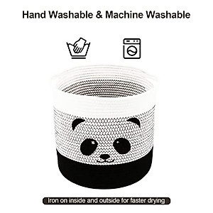 Storage Basket Bins Woven Baskets 3 Pack for Storage Woven Baskets 11.8in*11.8in for Organizing Living Room, Bedroom toys clothes towels books