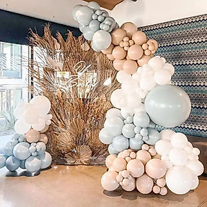 Retro Nude Balloons 55 pcs Nude Party Latex Balloon 18inch + 12inch + 5inch for Happy Birthday Baby Shower Wedding Decorations
