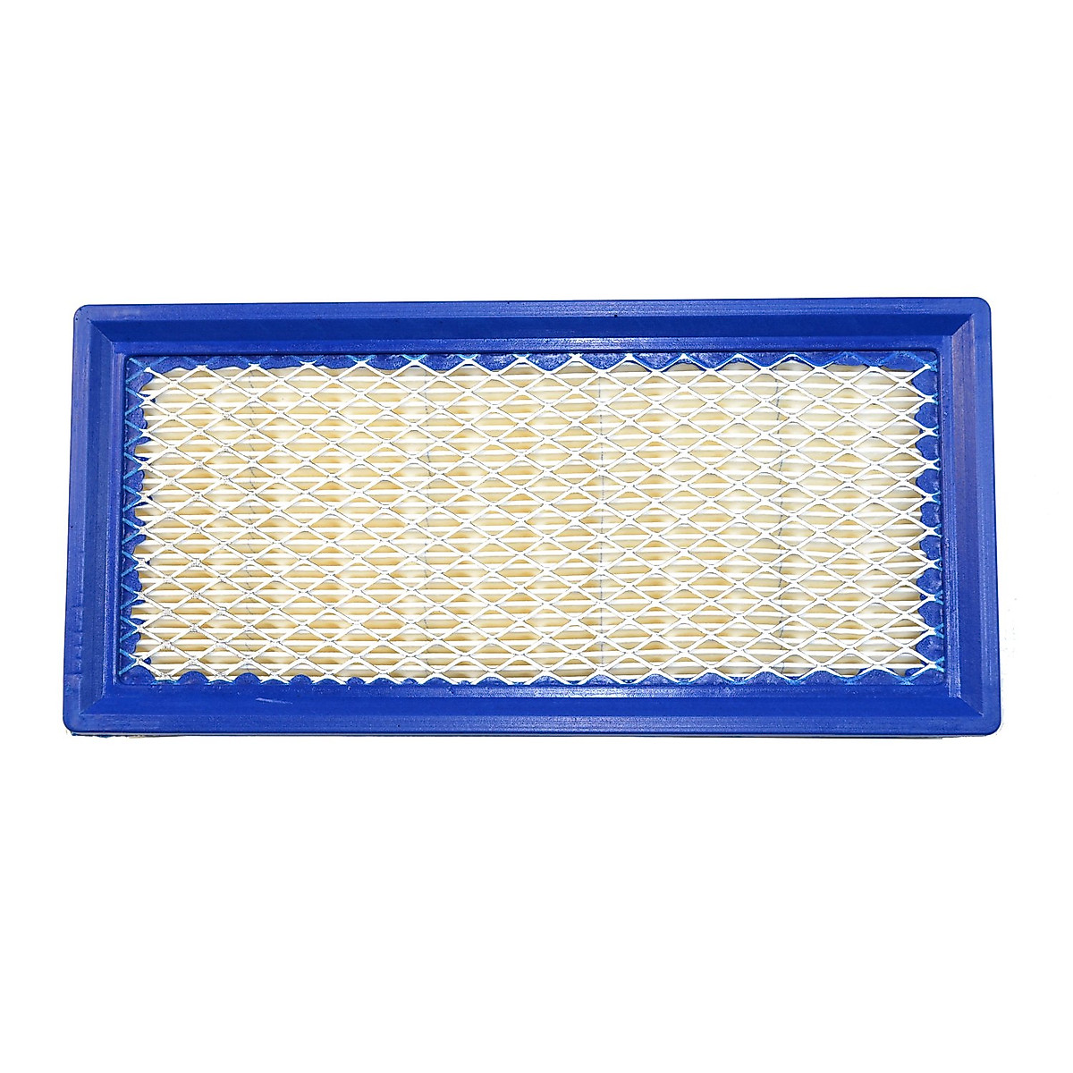 HQRP Flat Filter Cartridge (2-Pack) compatible with Briggs&Stratton 710266 Replacement fits 9-15 HP Single Cylinder Vanguard Engines