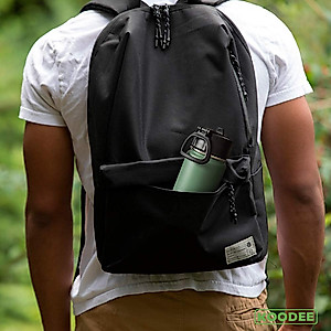 koodee Water Bottle-16 oz Stainless Steel Double Wall Vacuum Insulated Sports Water Bottle with Straw for Girls and Boy (Grass Green)