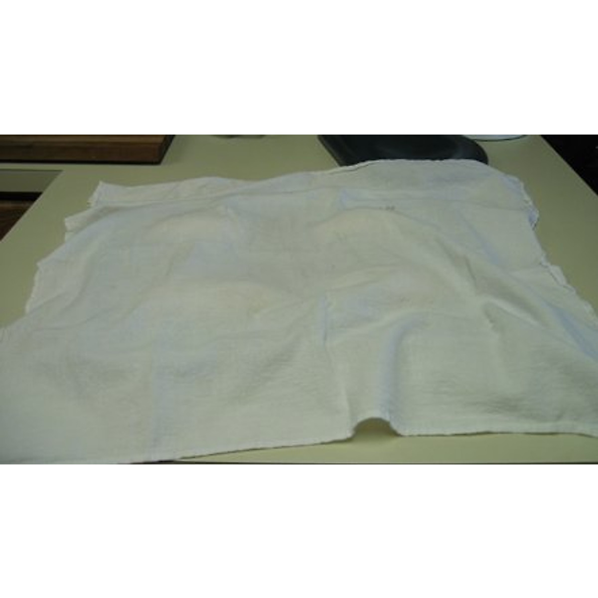 Flour Sack Dish Towels 30 Inches Square 100% Soft, White Cotton Set of Three