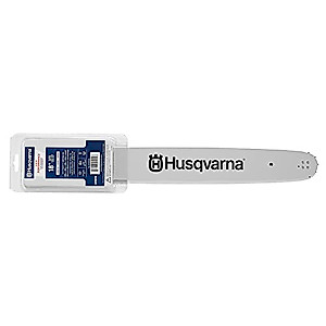 Husqvarna 531300438 18-Inch HLN250-72 Pixel Chain Saw Bar, .325-Inch by .050-Inch , Grey