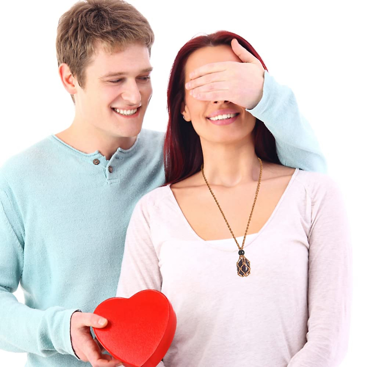 VNVETYTO 18 PCS Crystal Cage Necklace Holder Necklace Cord Empty Stone Holder Replacement Hand-Woven Necklace Cord with Adjustable Length (Black+Brown+Khaki)