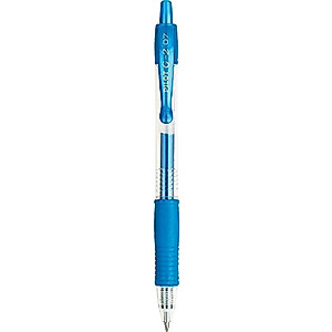 Pilot, G2 Metallics Gel Roller Pens, Fine Point 0.7 mm, Assorted Colors, Pack of 5