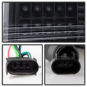 Spyder Apex - Projector Headlight (PRO-YD-FF15013AP-SEQ-BK)