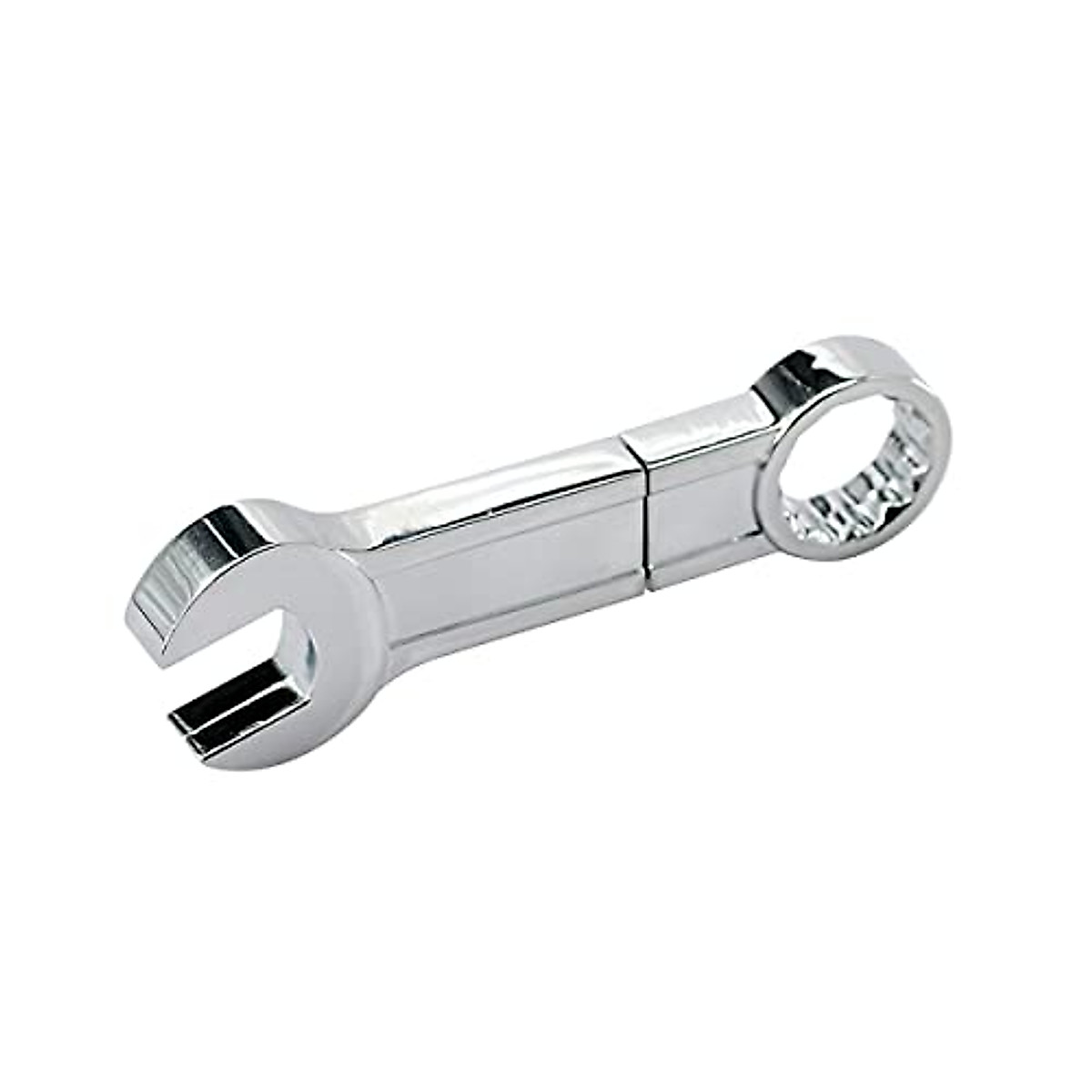 High Speed USB 3.0 Flash Drive 64GB Memory Stick Metal Silver Wrench Design Thumb Drives USB Stick Pen Drive for Data Storage - Civetman