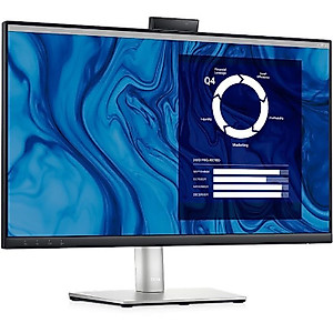 Dell C2423H 23.8" Full HD WLED LCD Monitor - 16:9 - Black, Silver