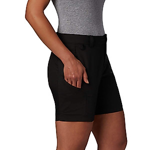 Columbia Women's Standard W PFG Buoy Water Short, Black, 6x8