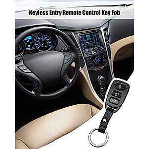 EMIHO Car Key Fob Fit for Hyundai Sonata 2011-2015, Keyless Entry Remote Replace 95430-3Q000 95430-3Q001, FCC ID：OSLOKA-950T, 2 Pack