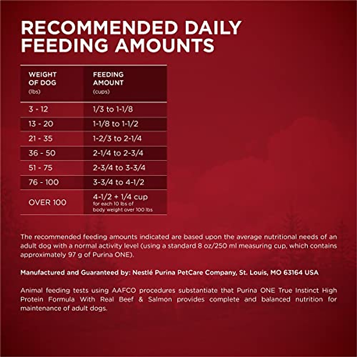 Purina ONE True Instinct High Protein Formula with Real Beef and Salmon Dry Dog Food - 15 lb. Bag