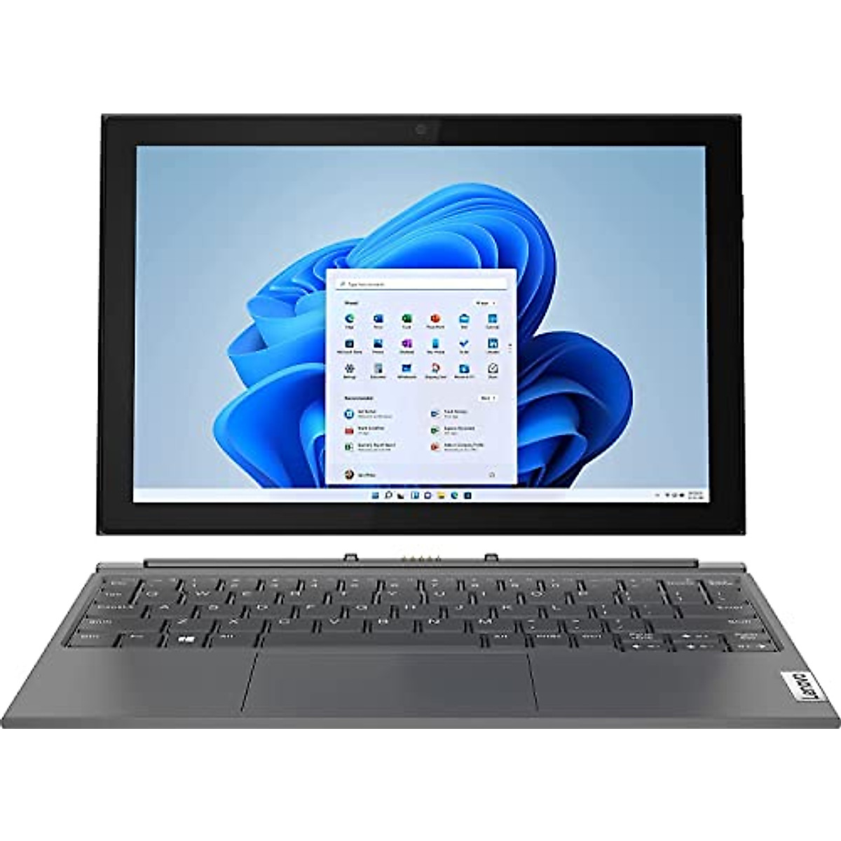 2022 Newest Lenovo Tablet Duet 3i | 10.3 inch FHD Touchscreen | Intel Celeron N4020 | 4G Memory | 64GB eMMC | Windows 11 S | Keyboard Included (Renewed)