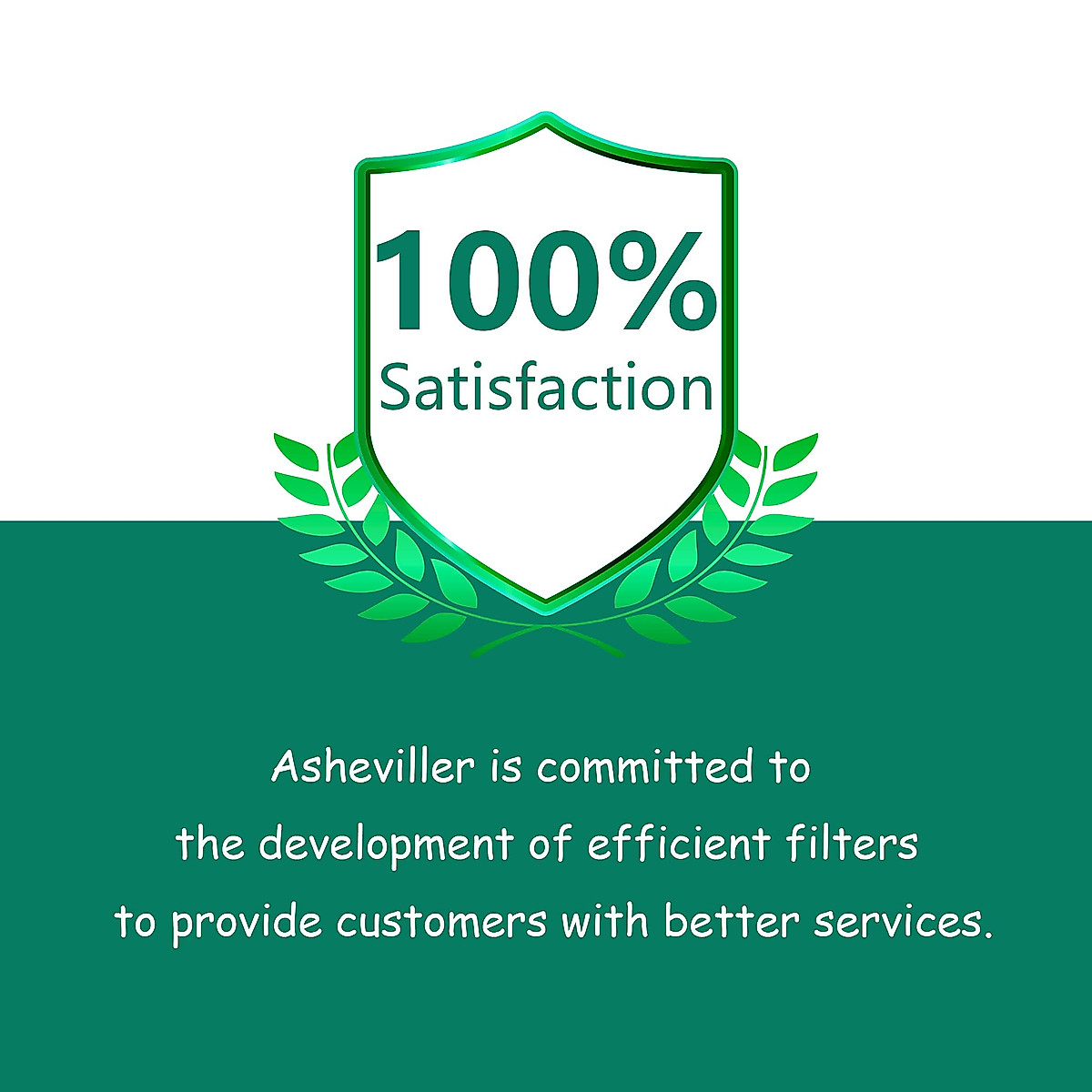 Asheviller AP300 Filter Replacement, Compatible with Instant® AP300 Air Purifier, H13 Grade True HEPA Filter and Activated Carbon Filter, Compare to F300 Filter,2 Pack