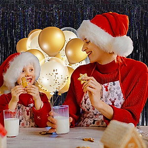 Sparkle and Bling Black Tinsel Curtain Party Streamers - Streamers Party Decorations for Birthday Graduation Wedding Party Streamers.