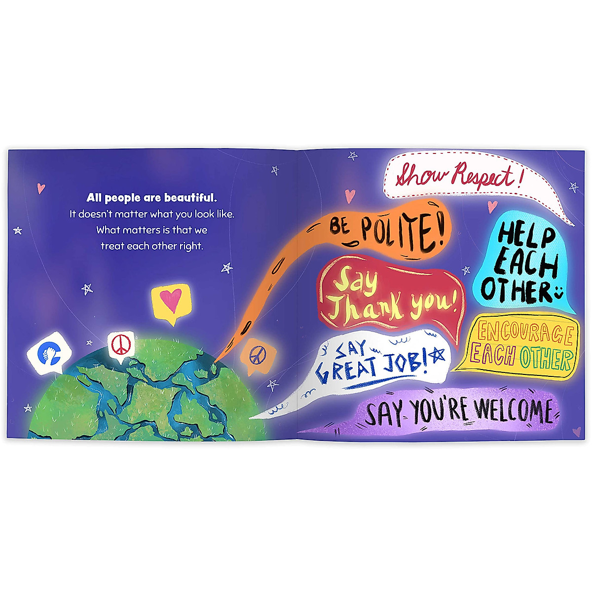 All People Are Beautiful - Children's Diversity Book That Teaches Acceptance and Belonging, and How to Feel Comfortable In the Skin You Live In - A Child’s First Conversation About Race