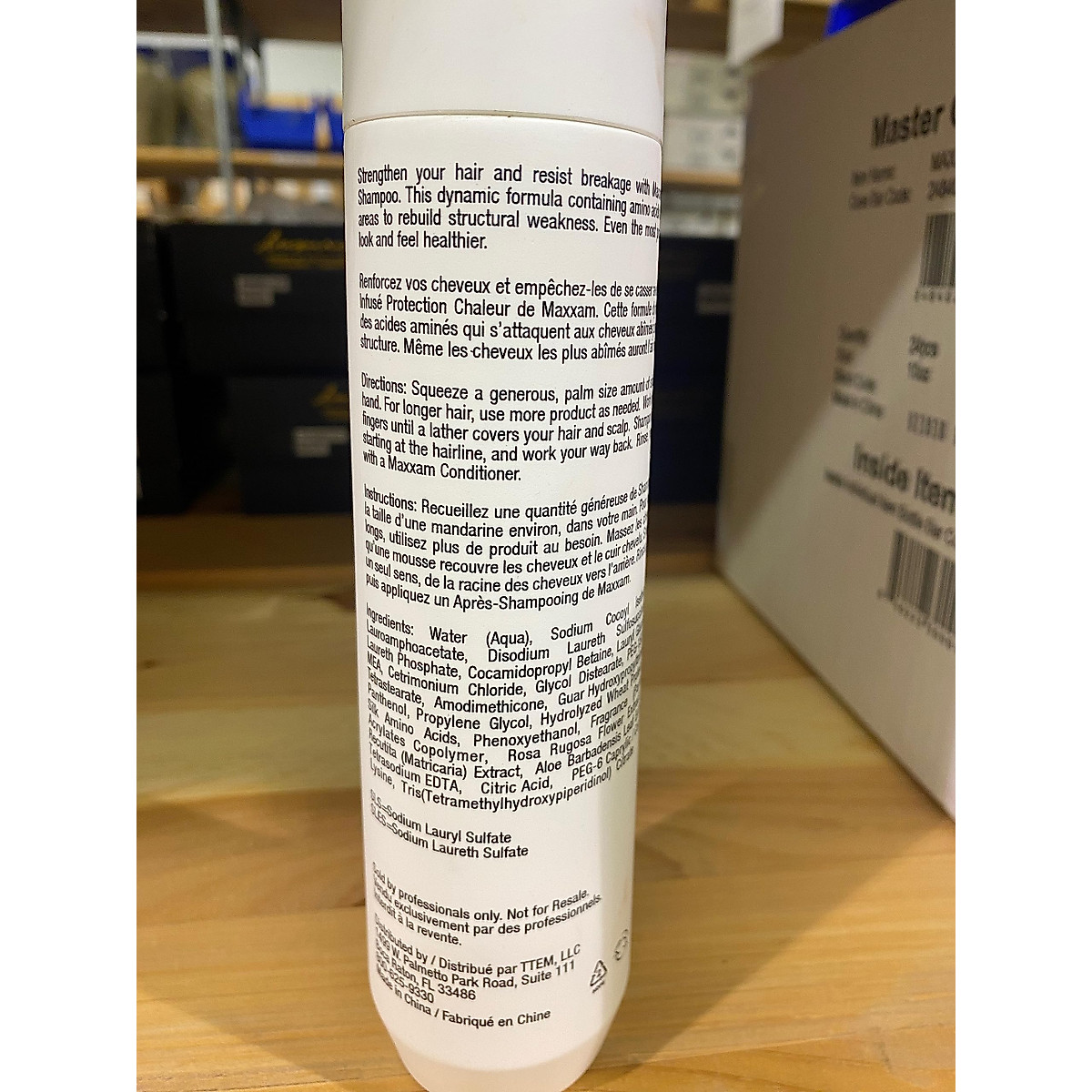 Maxxam Heat Infused Shampoo for Damaged Hair | Strengthen and Repair Damaged Hair | All Hair Types 10 Fl Oz