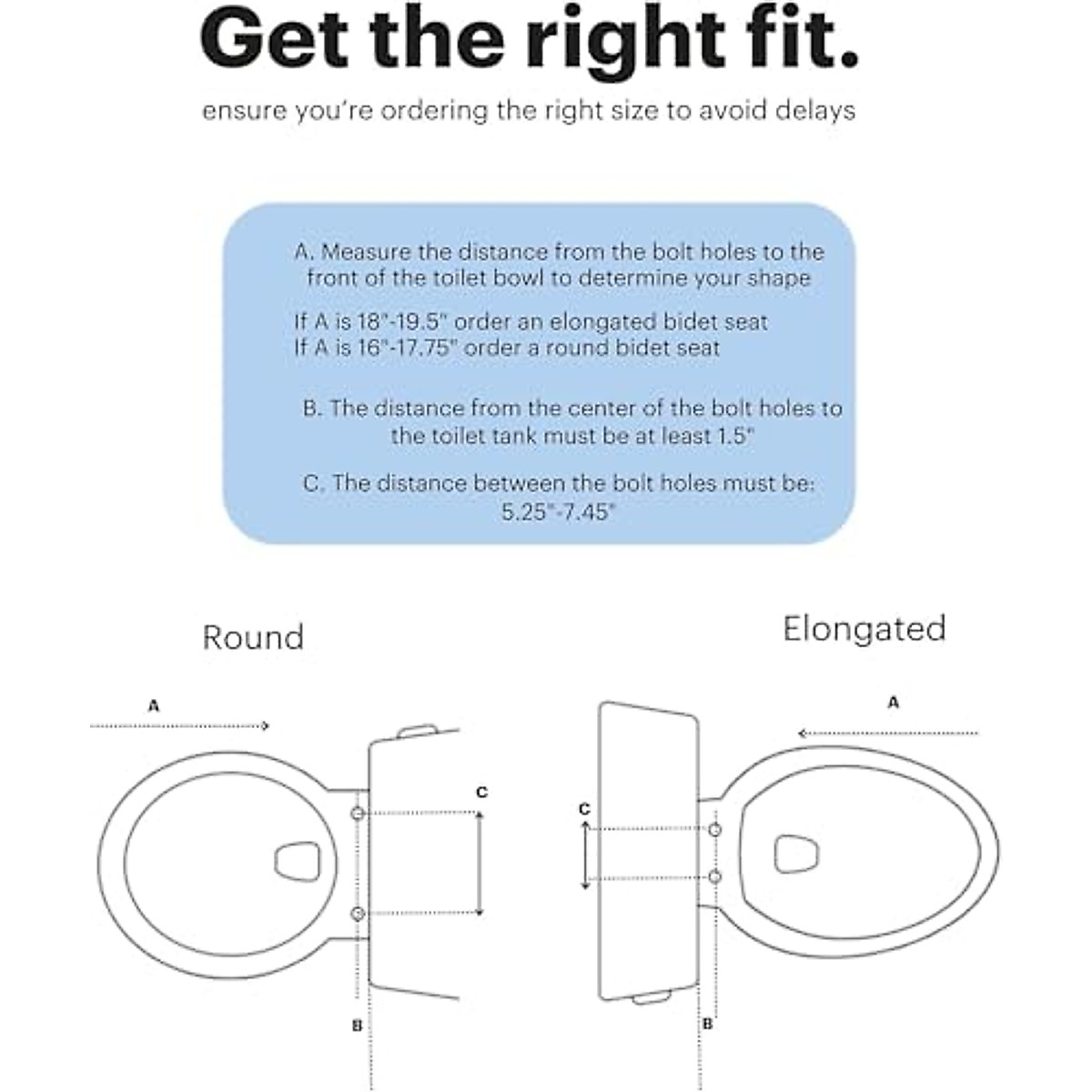 Brondell LT89 Electric Bidet Toilet Seat, Fits Round Toilets, White – Side Arm Control, Warm Water Wash, Strong Wash Mode, Stainless-Steel Nozzle, Nightlight and Easy Installation