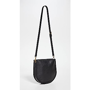 Madewell Women's The Transport Saddlebag, True Black, One Size