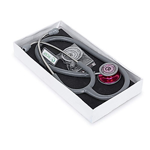 RCSP Dual Head Stethoscope For Doctors Medical Staff, Nurses And Medical Student Versatile, High Acoustic Sensitivity, Durable, and Comfortable for Medical Professionals Cardio Al Light Weight (GREY)