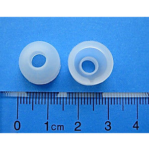 8pcs (CL) Small Size (S) Replacement Earbuds Eartips Adapters Compatible with Motorola S9 S9-HD S10 S10-HD Headphones/Headsets