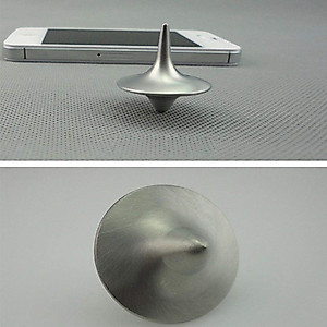 Spinning Top for Performance Toys Fun Silver Mini Stainless Adults Children Toy Educational Toys