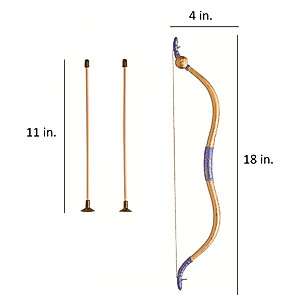 Disney Princess Merida Brave Girls' Bow & Arrow, Tan/Purple
