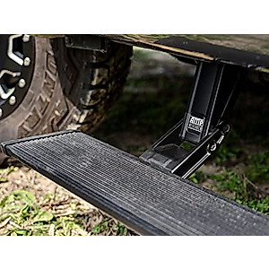 AMP Research PowerStep | 75154-01A-B | Fits 2015 - 2019 Chevrolet Silverado 2500 HD/3500 HD & GMC Sierra 2500 HD/3500 HD Extended Cab Double Cab/Crew Cab; & more (See Description)
