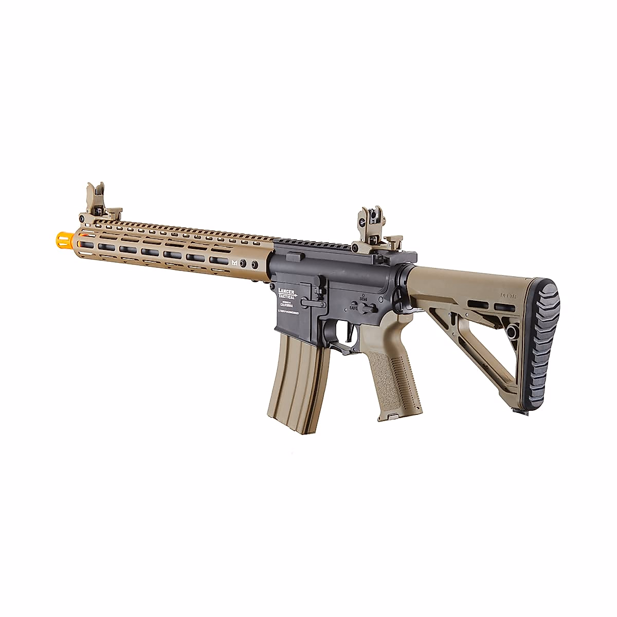 Lancer Tactical Gen 2 Proline M4 Full Metal 9''/14'' Airsoft Rifle with Delta Stock (ETU & Mosfet Included)