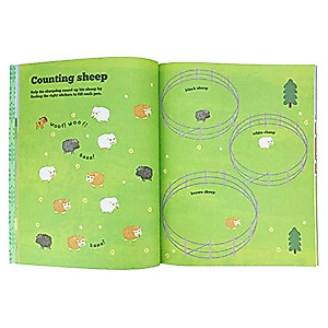2000 Stickers: Busy Farm Activity and Sticker Book for Kids Ages 3-7 (Puzzles, Mazes, Coloring, Dot-to-Dot, And More!)