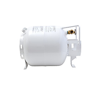 Flame King 20-LB Propane Tank + Auto Changeover Regulator Kit for RVs and Outdoor Heating