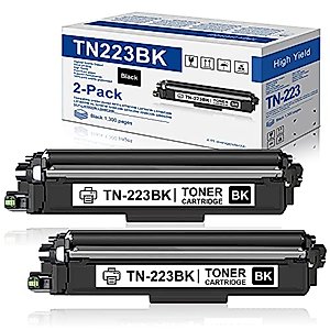 2-Pack Black Compatible Toner Cartridge Replacement for Brother TN223BK TN 223 TN-223 for HL-L3210CW HL-L3230CDW HL-L3270CDW HL-L3290CDW MFC-L3710CW DCP-L3550CDW,Sold by MitoColor