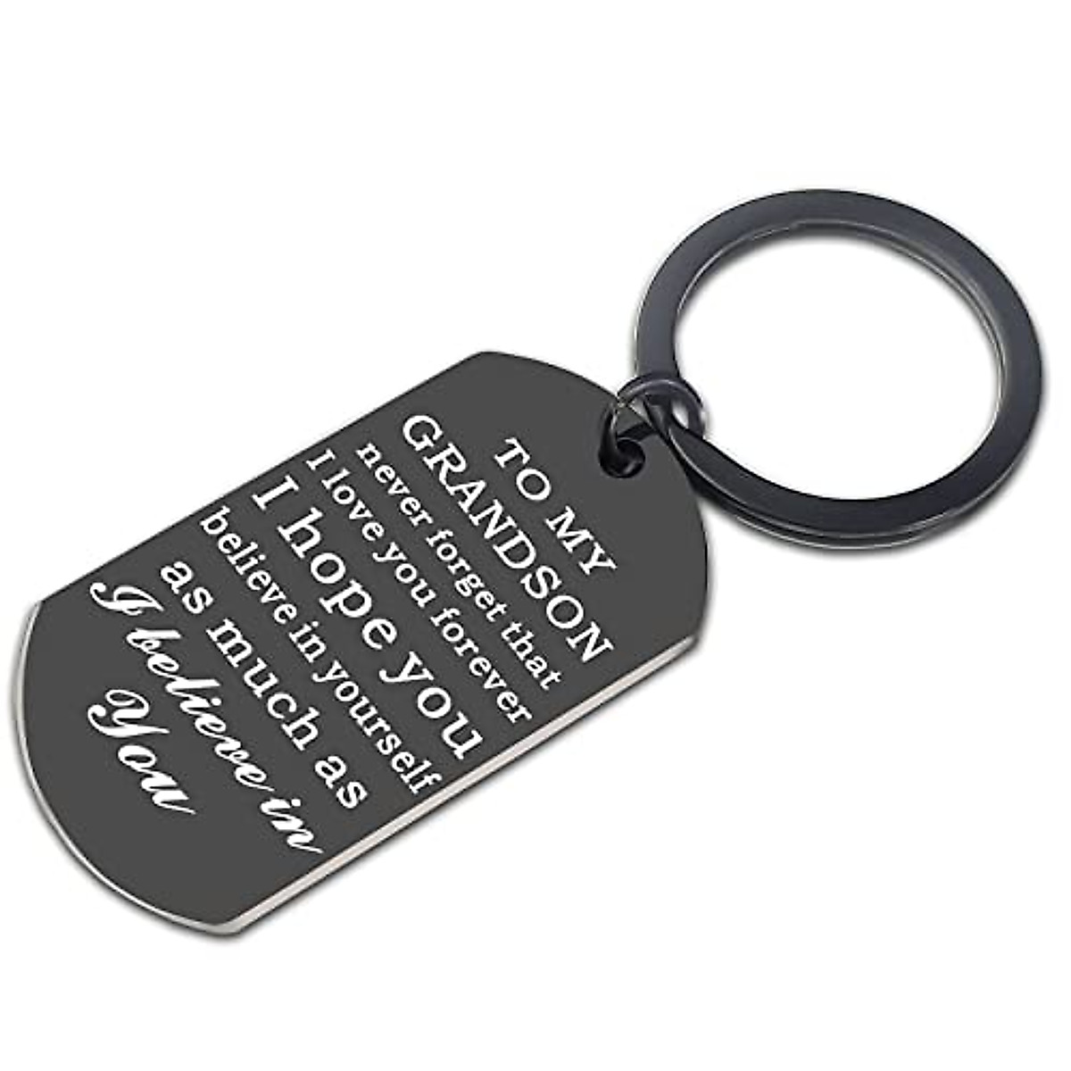 Mens Stocking Stuffers for Men Adults Stockings Stuffer Teen Girls Boys Teenage Stockings Stuffer Grandson Gift Keychain from Grandma Grandpa Never Forget That I Love You Forever for Teen Boys Kids