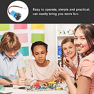 TEHAUX 1set Hydroelectric Teaching Science Portable Kit Physical Wind Small Water Crank Generator Hand Student Emergency Practical Tool Experiment Kits Electricity Manual Power